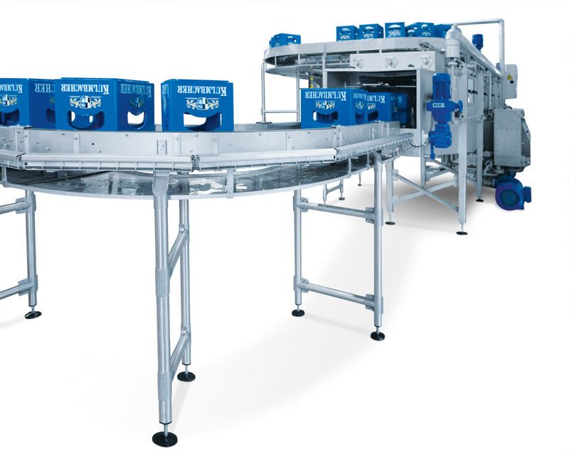 Crate washer for hygienically clean beverage crates | KHS Group