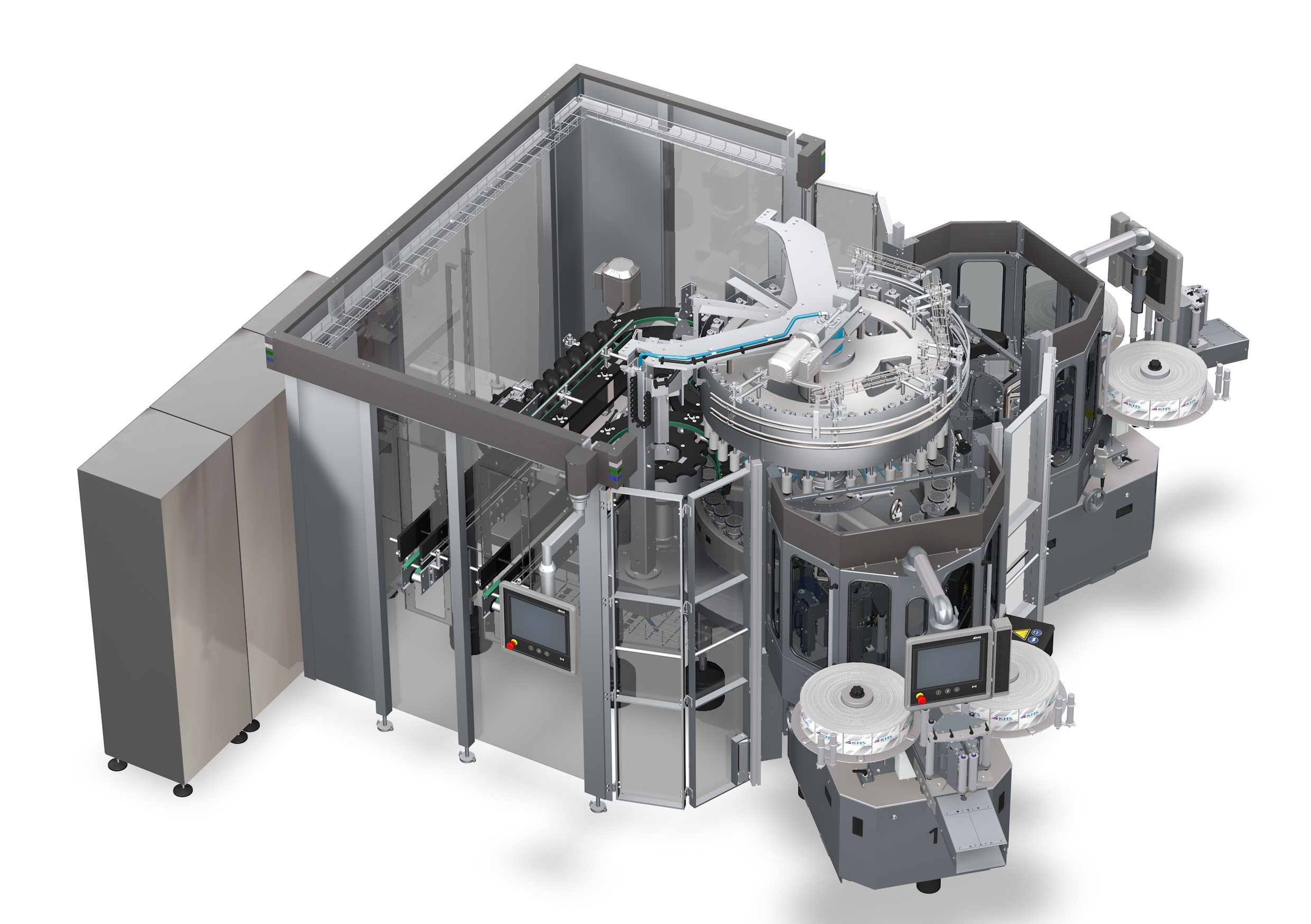 Etikettiermaschine für perfekte Rundum-Etiketten | KHS Group