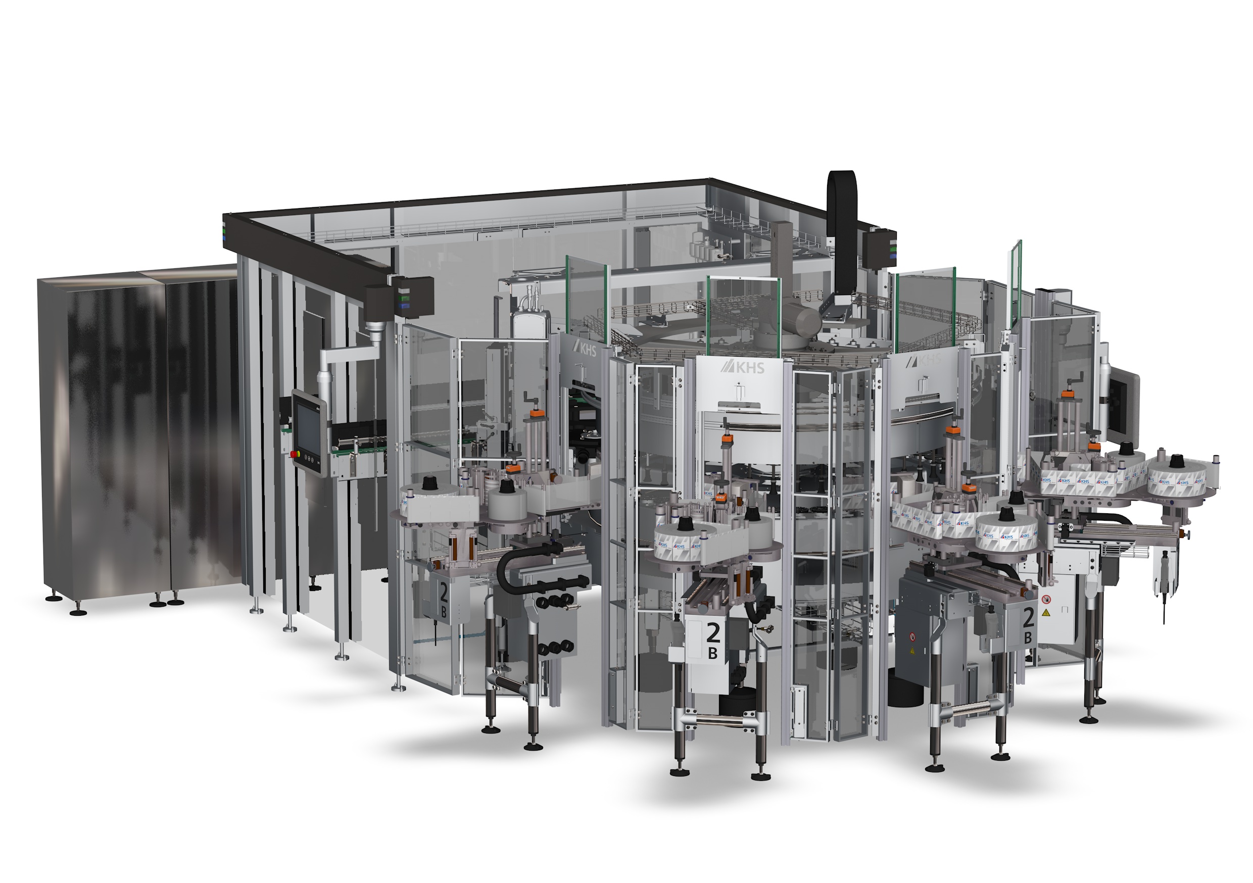 Self-adhesive labeling for glass and PET bottles and beverage cans ...