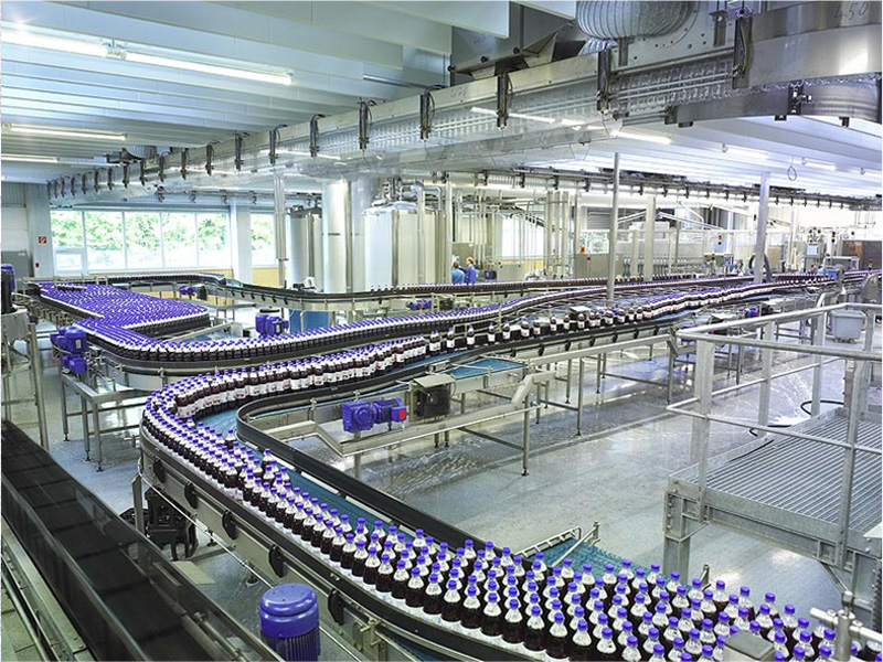 Gentle container conveyor for bottles and cans | KHS Group