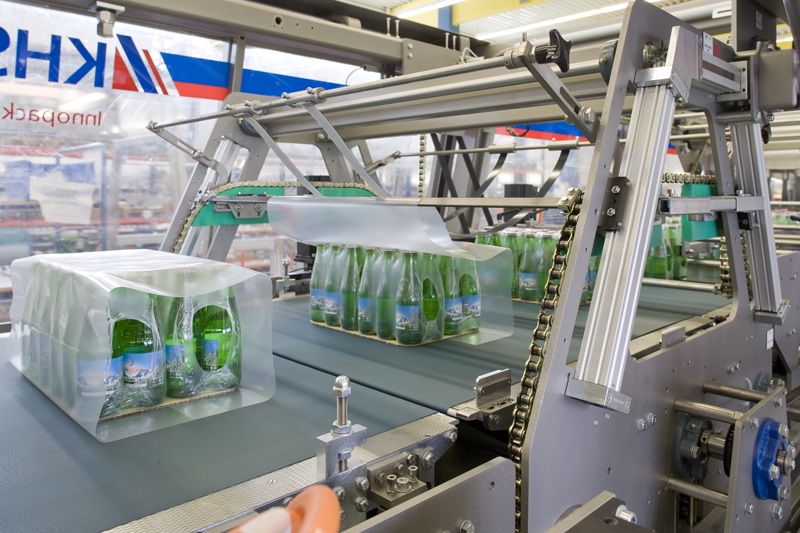 pad shrink packer for packing in film/pads and film | KHS Group