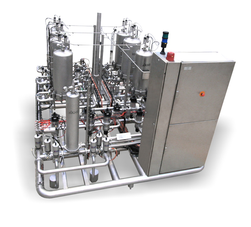 multifunctional filter system for beverages and gases | KHS Group