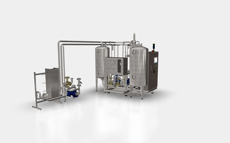 deaerator and carbonator for table water | KHS Group