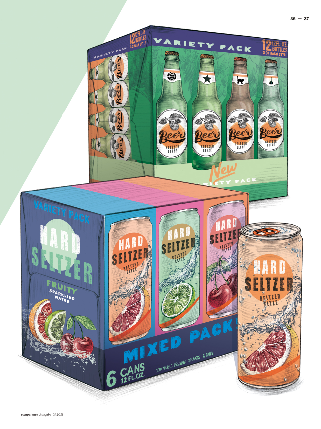 Top-quality sample packs and product combinations: the variety pack ...