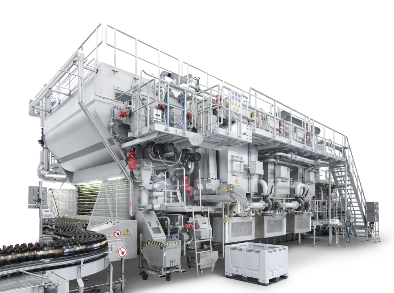 Bottle washer for hygienically clean bottles | KHS Group