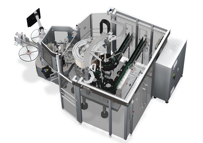 Labeling machine for perfect wrap-around labeling | KHS GmbH | KHS Group