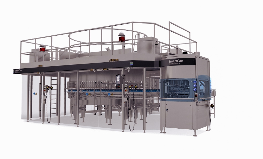 SmartCan filler/seamer block by KHS/Ferrum | KHS Group