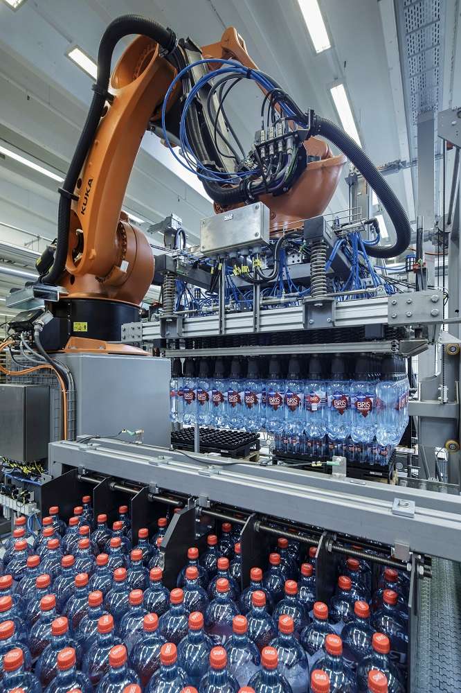 360° articulated robot for palletizing and depalletizing | KHS Group